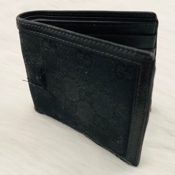 Gucci | Bags | Authentic Gucci Signature Black Logo Wallet | Poshmark